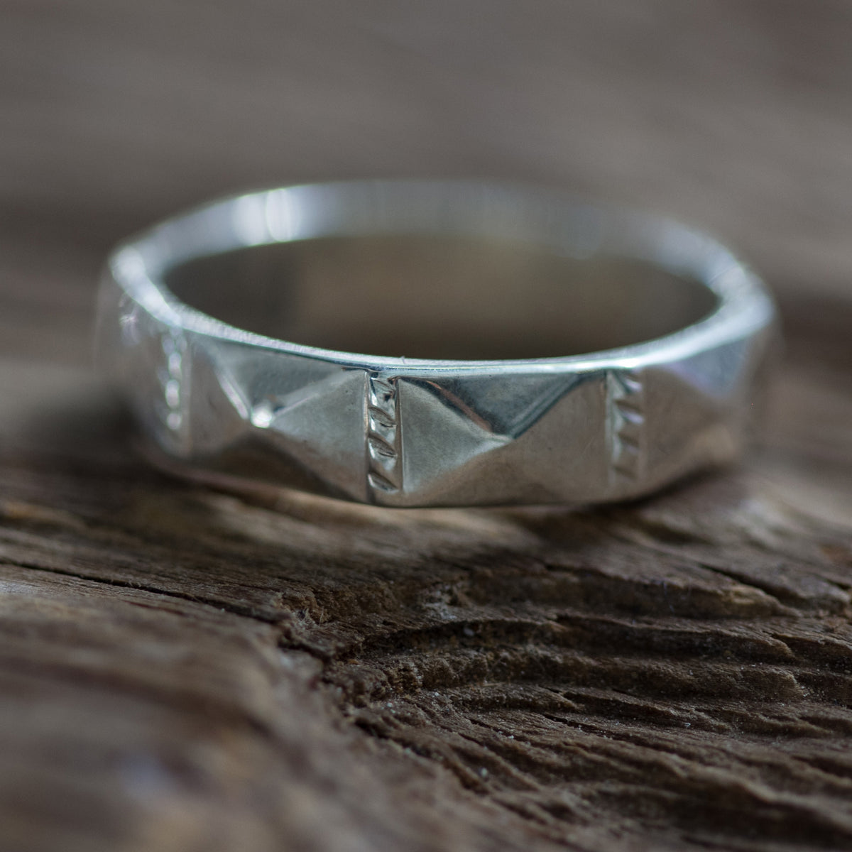 Silver Pyramid Ring Spanish Galleon Shipwreck Re-creation – MFST